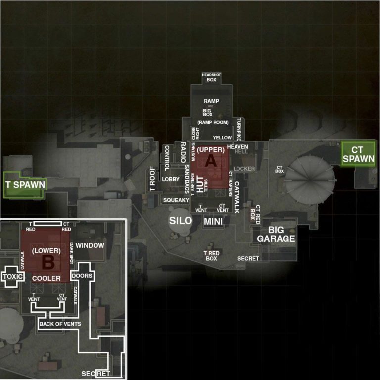 CS:GO Map Callouts – CSGO Ranks